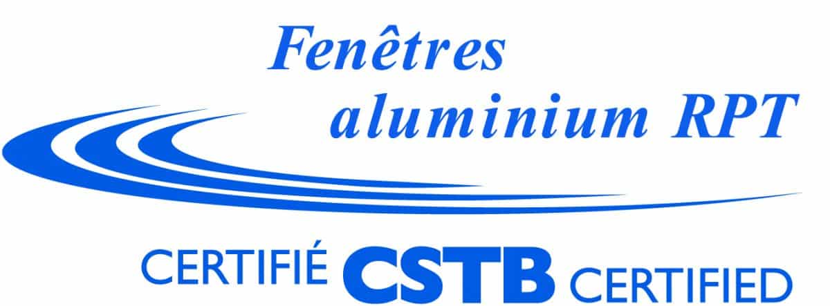 logo Certifie CSTB Fenetres alluminium RPT - Menuiséa